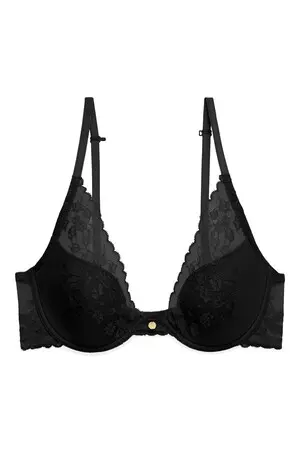 Natori Cherry Blossom Convertible Bra - Black