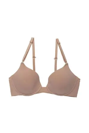 Natori Bliss Cotton Convertible T-shirt Bra - Red