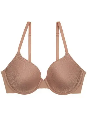 Natori Comfort Evolution Full Fit Memory Foam Convertible Underwire Bra - Brown