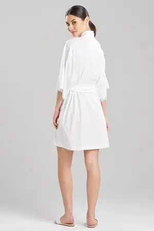Natori Bliss Harmony Lace Applique Wrap