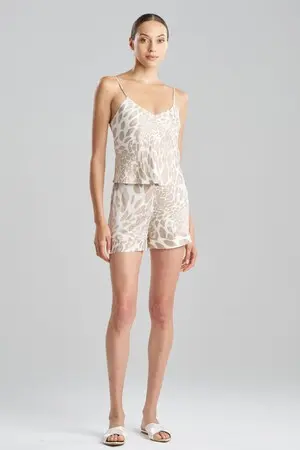 Natori Luxe Leopard Cami Short Pj