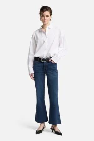 7 For All Mankind Slim Illusion Cropped Dojo Jeans
