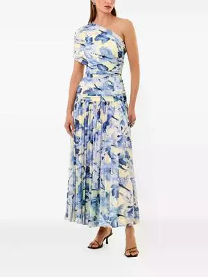 NICHOLAS Gaia Midi Dress - Blue