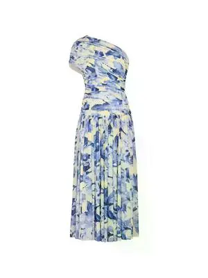 NICHOLAS Gaia Midi Dress - Blue