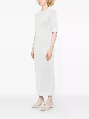 JIL SANDER Knitted Midi Dress