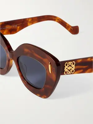 Loewe Oversized Cat-eye Sunglasses - Tortoiseshell