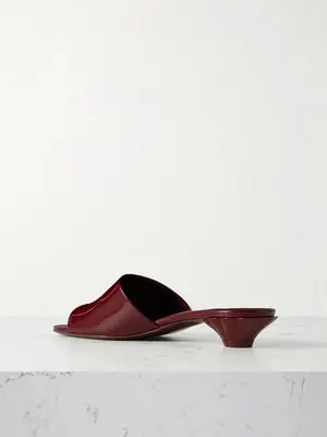 Chloé Flower Patent-leather Sandals