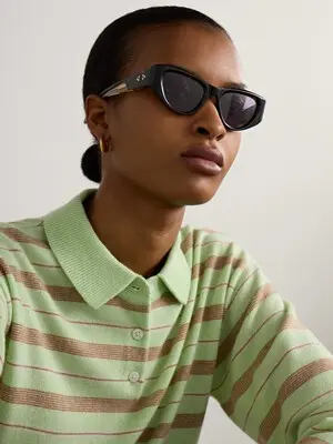JACQUES MARIE MAGE Seymour D-frame Sunglasses