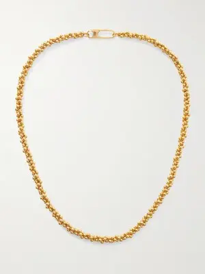 ALIGHIERI Plated Beaded Necklace - Gold