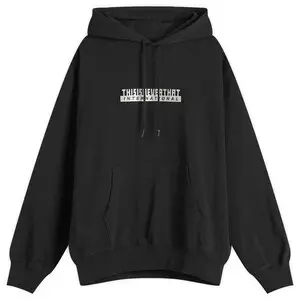 Thisisneverthat Embroidered Sweatshirts Hoodies For Men