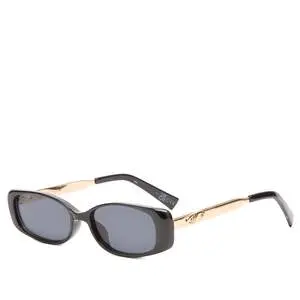 Le Specs Lil Starlight Rectangle Sunglasses - Black