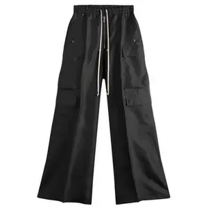 Rick Owens Silk Gazar Cargobelas