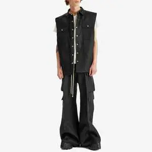 Rick Owens Silk Gazar Cargobelas