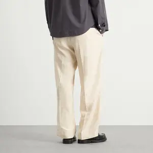 Nn07 Kay Linen Blend Trousers - Ivory