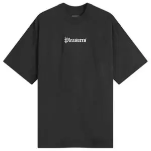 PLEASURES Burn Again T-shirt - Black