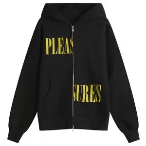 PLEASURES Split Zip Hoodie