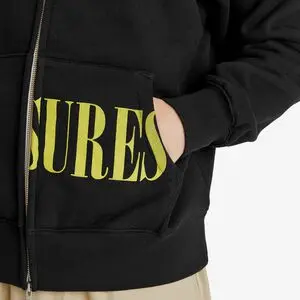 PLEASURES Split Zip Hoodie