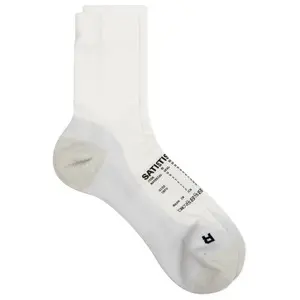 Satisfy Merino Nylon Tube Socks - Off White