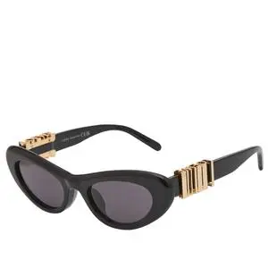 Loewe Slim Oval Sunglasses - Black