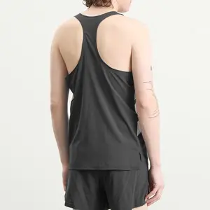 Adidas Adizero Road To Records Tank Top - Black