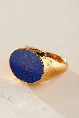 PREETI SANDHU Ayla Lapis Signet Ring