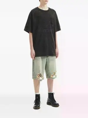 MUSIUM DIV. Cotton T-shirt - Black