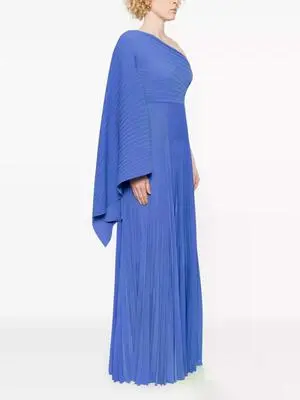 Solace London Maci Maxi Dress - Blue