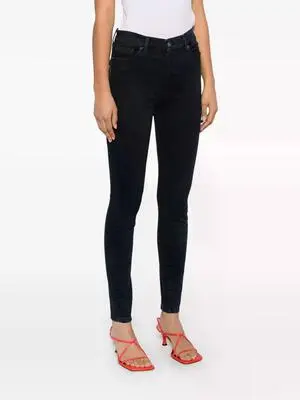 FRAME Le High Skinny Jeans - Blue