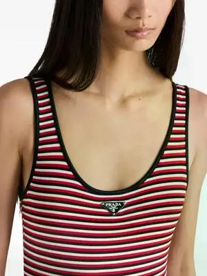 Prada Striped Swimsuit