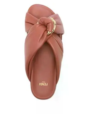 Fendi Sienna Leather Sandals