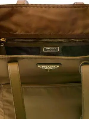 Prada Re-edition 1978 Medium Re-nylon And Saffiano Leather Tote Bag