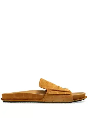 Jacquemus La Croisière Slides - Brown