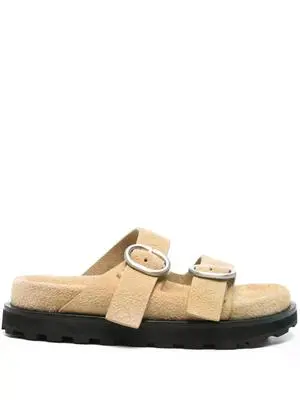 JIL SANDER Suede Slides