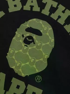 A BATHING APE Cotton T-shirt - Black