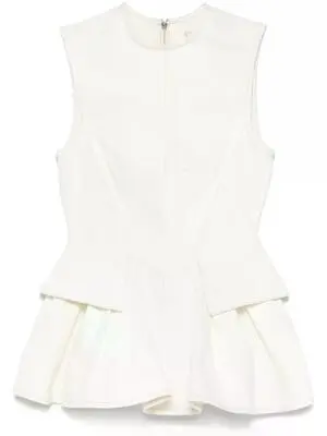 Remain Birger Christensen Peplum Sleeveless Top