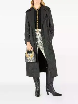 Roberto Cavalli Crinkled Trench Coat