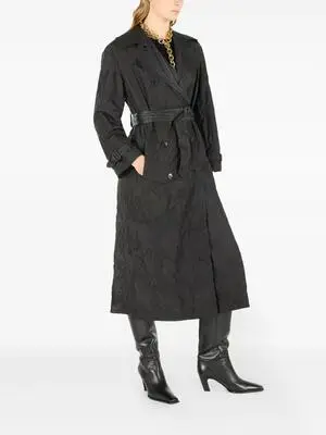 Roberto Cavalli Crinkled Trench Coat