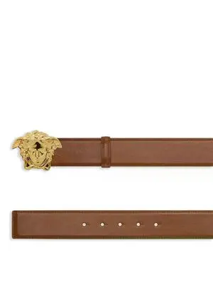 Versace La Medusa Leather Belt