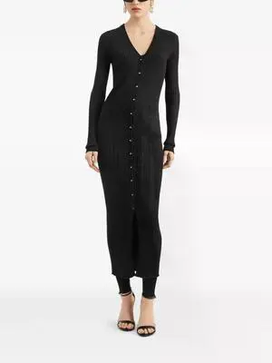 Dolce & Gabbana Dna Ribbed Wool Dress