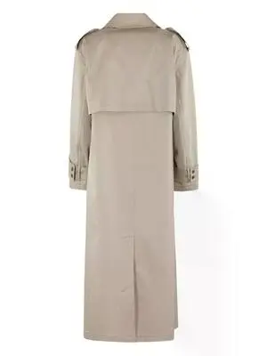 Theory Double-breasted Trench Coat - Neutrals