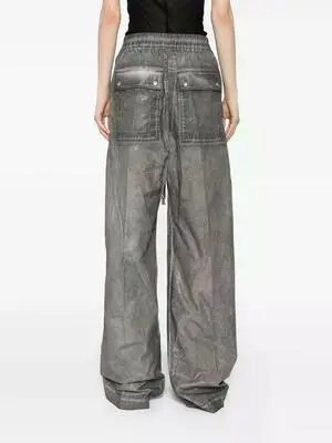 Rick Owens Geth Belas Wide-leg Trousers - Grey