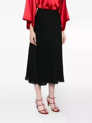Theory A-line Midi Skirt