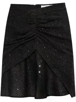 IRO PARIS Mariesse Sequin Skirt - Black
