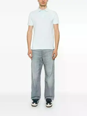 Polo Ralph Lauren Polo Poney-embroidered Polo Shirt - Blue