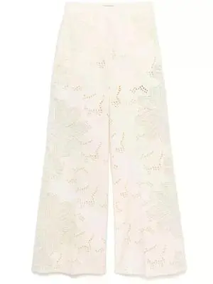 Elie Saab Embroidered Pants For Women