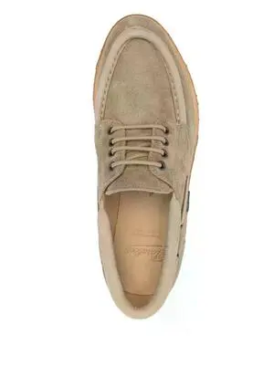 Paraboot Suede Boat Shoes