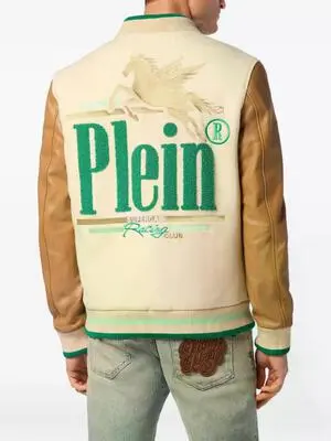 Philipp Plein Racing Club College Bomber Jacket