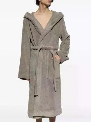 Rick Owens Cotton Bath Robe - Neutrals