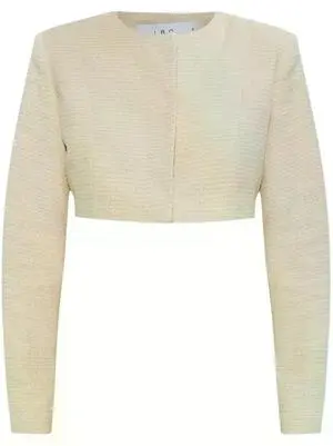 IRO PARIS Cropped Jacket - Neutrals