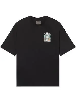 MUSIUM DIV. Cotton T-shirt - Black